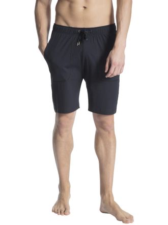 CALIDA Remix Basic Sleep Bermudas Herren, mit Seitentaschen