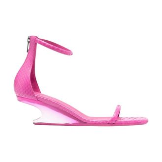 Rick Owens Femme, Chaussures, Rose, Taille: 37 1/2 EU Sandales Cantilever