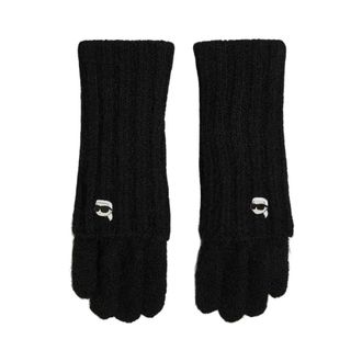 Karl Lagerfeld Gloves - - Accessories - Damen - Schwarzk - M