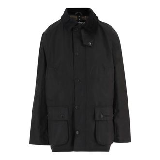 Barbour Ashby Waxed Jacket - - Jackets - Herren - Schwarzk - S