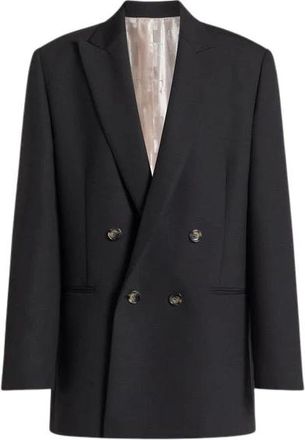 Alberta Ferretti Femme, Vestes, Noir, Taille: 40 FR Manteaux