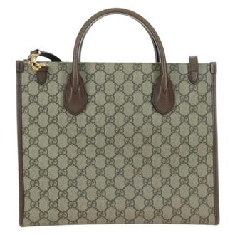 Gucci Sac cabas Pre-owned - Femme - Pre-owned - Beige - Taille: ONE Size