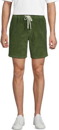 Lands End Chino-Shorts mit Dehnbund, Herren, Größe:44-46 regular, Grün, Baumwolle/Elasthan/Leinen, by Lands End