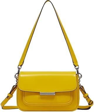 Liebeskind Liebeskind Berlin Andrea Spazzolato, Crossbody Damen, Lemon, S (HxBxT 14cm x22cm x6cm)