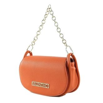 Mario Valentino Vinyl Schultertasche Arancio - - Bags - Damen - Orange - ONE SIZE