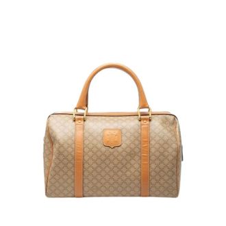 Celine Pre-owned Boston Bag - Femme - Pre-owned - Beige - Taille: ONE Size