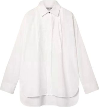 Golden Goose Femme, Blouses et Chemises, Blanc, Taille: 36 FR Chemise oversize en popeline de coton