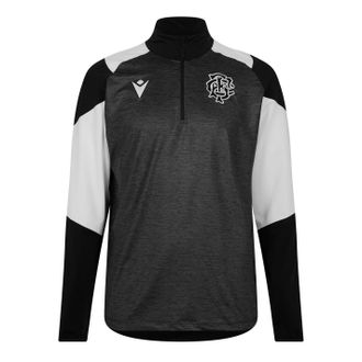 Macron Barbarians FC Sweatshirt f&uuml;r Herren (Schwarz/Wei&szlig;)
