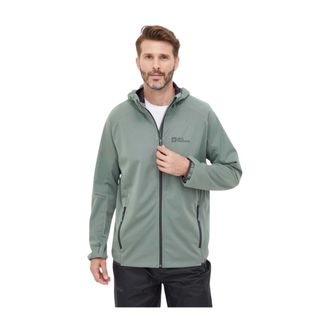 Jack Wolfskin Feldberg Hoody - Homme - Sport - Vert - Taille: M