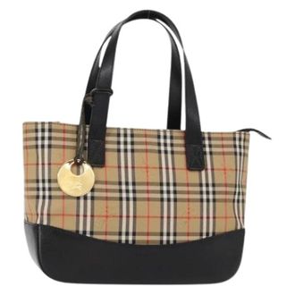 Burberry Sac &agrave; main en toile Pre-owned - Femme - Pre-owned - Beige - Taille: ONE Size