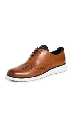 Cole Haan Herren 2.Zerogrand Laser Wingtip gefüttert Oxford, British Tan Ivory, 44.5 EU