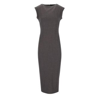 Jacquemus Alba Midi Dress - - Dresses - Damen - Grau - S