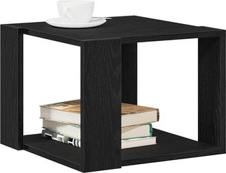 Generic Couchtisch, Quadratischer Sofa-Beistelltisch mit Offenem Rahmen, Integriertes Ablagefach f&uuml;r B&uuml;cher, Getr&auml;nke und Wichtige Einrichtungsgegenst&auml;nde (40