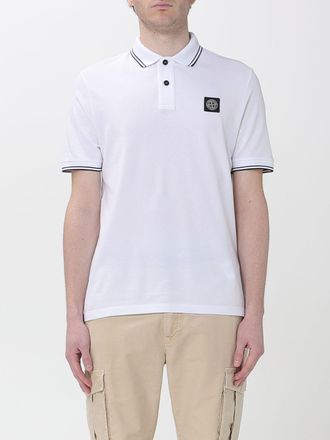 Stone Island Polo STONE ISLAND Herren Farbe Wei&szlig;
