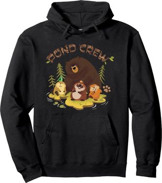 Pixar Disney and Pixars Hoppers Pond Crew Beaver Mabel & Friends Pullover Hoodie