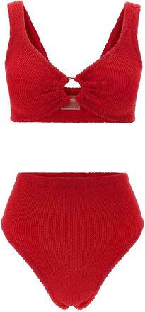 Hunza G Maillot De Bain - Rouge