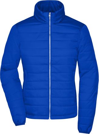 James & Nicholson Damen Steppjacke - Wattierte Jacke mit tailliertem Schnitt | Farbe: royal | Grösse: M