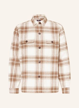 Strokesman's Strokesmans Flanell-Overshirt beige