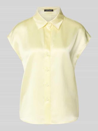Luisa Cerano Regular Fit Bluse aus Seide mit Knopfleiste