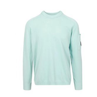 C.P. Company Rundhalspullover - - Knitwear - Herren - Blau - S