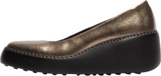 FLY London Fly London Damen Dich643fly Ballerinas, Dk Gold, 40 EU