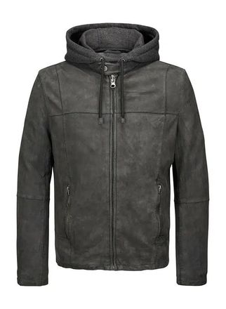 Milestone Herren Jacken braun Schafleder