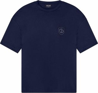 Giorgio Armani T-Shirt - Bleu Fonc&eacute;
