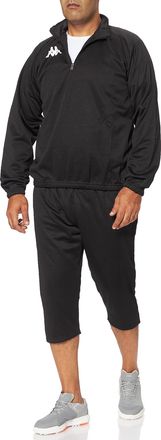Kappa Herren Wranzon Trainingsanzug, Noir, S