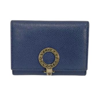 Bulgari unisex, Pre-owned, Bleu, Taille: ONE Size Porte-cartes Vintage doccasion