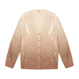 Liu Jo Damen, Strickwaren, Beige, MGr&ouml;&szlig;e