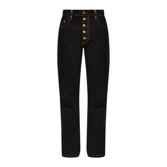 Versace Homme, Jeans, Noir, Taille: W31 Jean droit