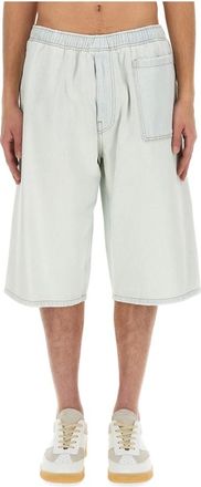 Maison Margiela Homme, Shorts, Bleu, Taille: S Denim Shorts