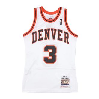 Mitchell & Ness Denver Nuggets Basketball Tank Top - - Sport - Herren - Wei&szlig; - L