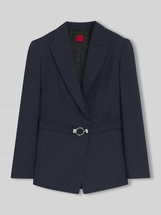 HUGO BOSS Regular Fit Blazer mit G&uuml;rtel-Detail
