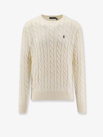 Ralph Lauren Cotton sweater with cable knit - POLO RALPH LAUREN - gender_Man