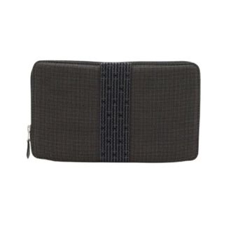 Herm&egrave;s Portefeuille en toile Pre-owned - Femme - Pre-owned - Gris - Taille: ONE Size