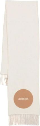 Jacquemus T&uuml;cher & Schals - Light Beige Rectangular Scarf - Gr. unisize - in Beige - f&uuml;r Damen
