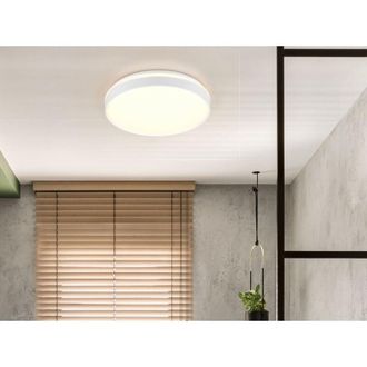 Reality Led Deckenleuchte spacy Weiß mit Fernbedienung & Tageslicht, ø 47cm