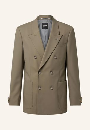 HUGO BOSS Blazer C-Callum-Db-Peak-254 Relaxed Fit braun