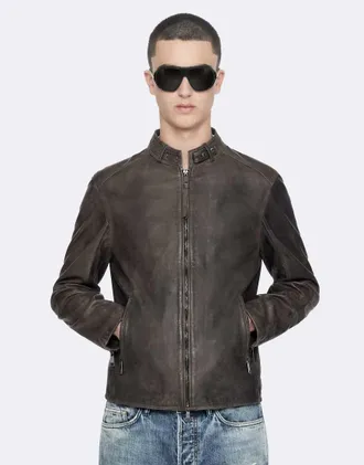 AllSaints Cora Jacke in Graphitgrau