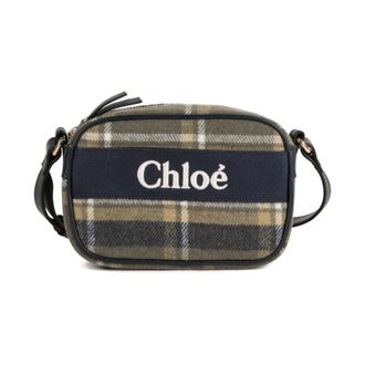 Chlo&eacute; Femme, Sacs, Vert, Taille: ONE Size Sac bandouli&egrave;re Logo
