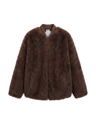 BLONDE No.8 Winterjacke BRIANA aus hochwertigem Kunstfell