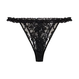 Dolce & Gabbana Femme, Sous-v&ecirc;tements, Noir, Taille: 42 FR Culottes en dentelle