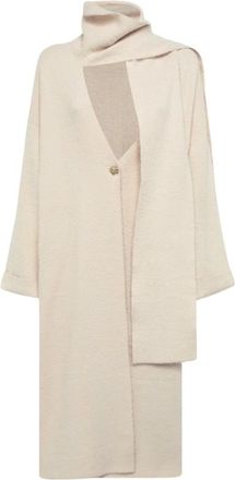 Blugirl Femme, Manteaux, Beige, Taille: 38 FR Blugirl Sweaters