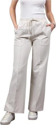 Duno Femme, Pantalons, Gris, Taille: 38 FR Lupe Atessa Wide Pantalons