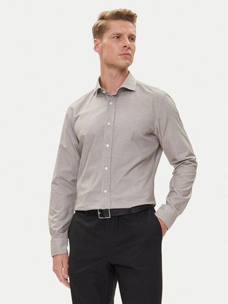 HUGO BOSS Hemd C-Hank 50545225 Beige Slim Fit