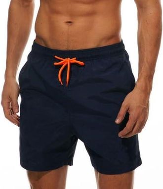 Generic HUIWDP Short de bain d&eacute;t&eacute; pour homme - Style d&eacute;contract&eacute; - Surf - Short de sport - Taille &eacute;lastique, A5, 5XL