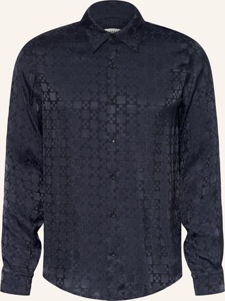 Sandro Sandro Satinhemd Extra Slim Fit blau