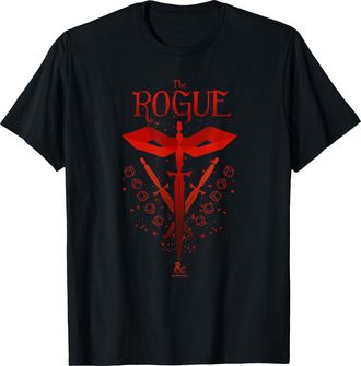 Dungeons & Dragons The Rogue Class Stealth Swords Logo T-Shirt