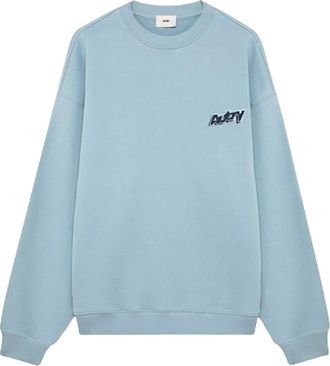 Autry Homme, Sweatshirts et sweats &agrave; capuche, Bleu, Taille: S Double Logo SweaT-shirt